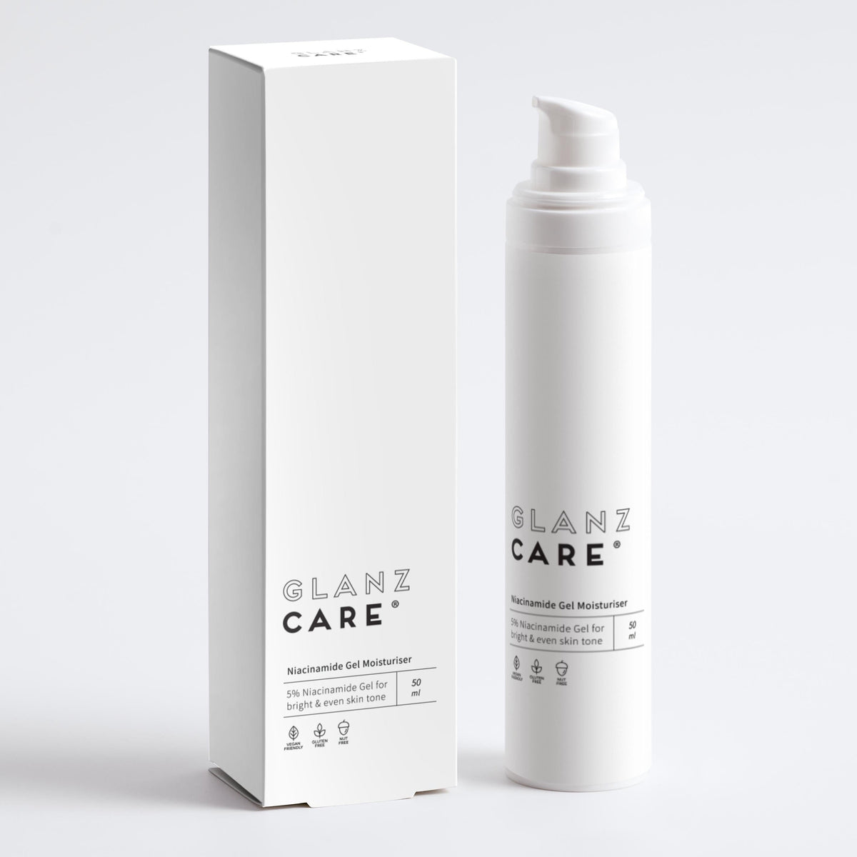 Gel Hidratante de Niacinamida 5% para Piel Radiante | Glanz Care